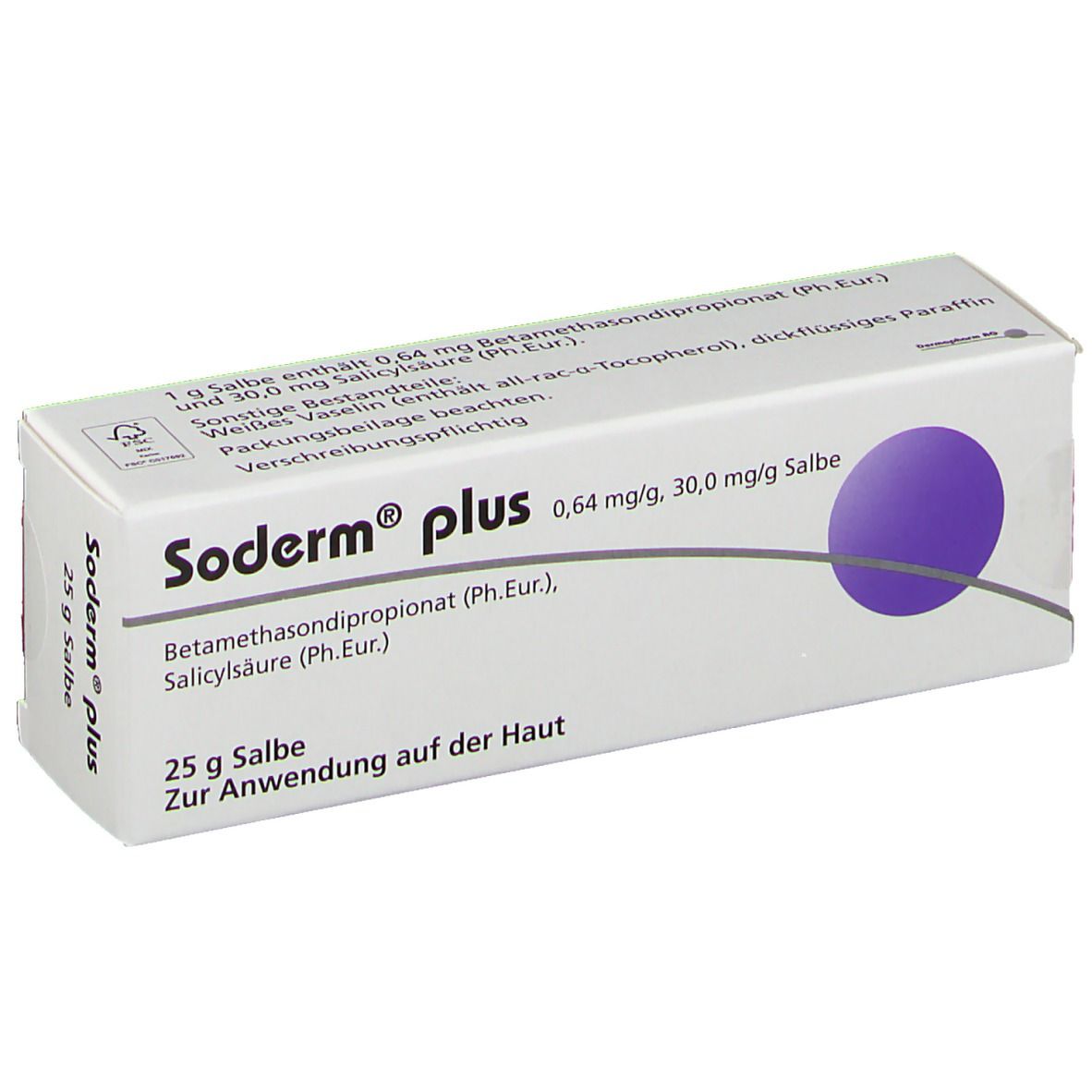 SODERM PLUS OINT 30gr – ColisPharmacy&DermoLab